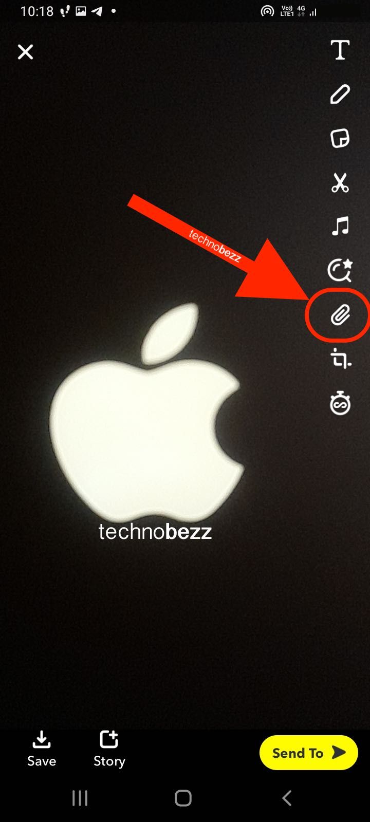 How To Add A Link On Snapchat Story