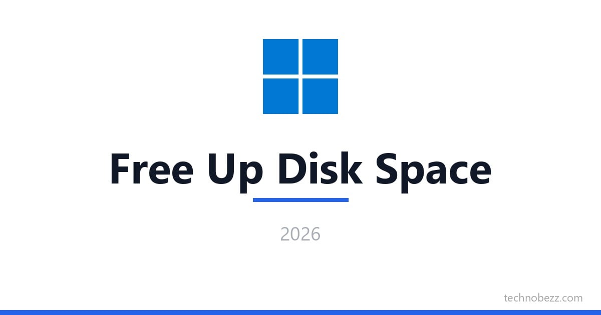 How to Free Up Disk Space on Windows 11 | Technobezz