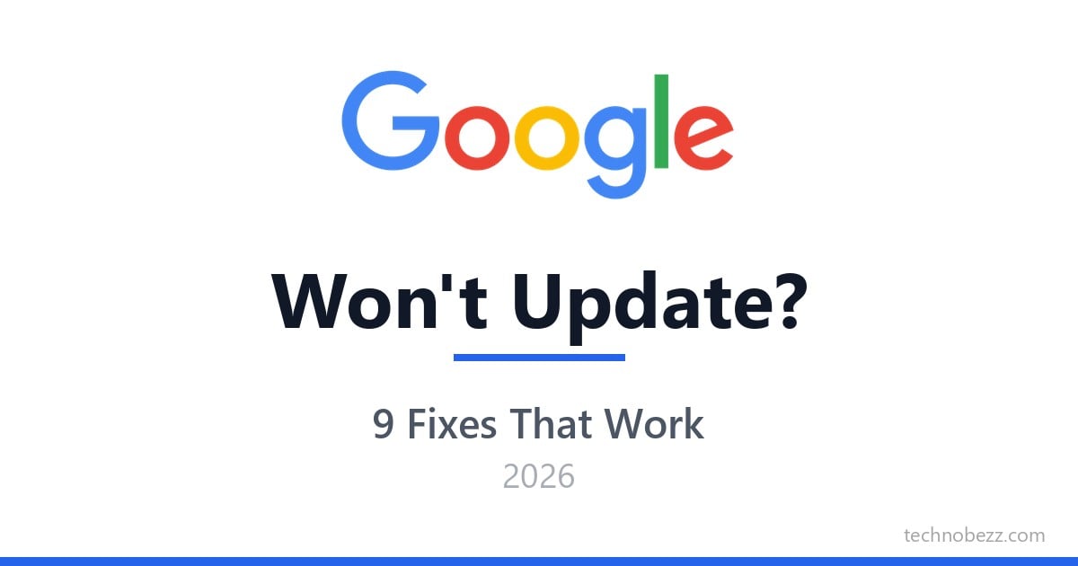 Google Pixel 10 Pro Won't Update? 9 Ways to Fix It (2026) | Technobezz