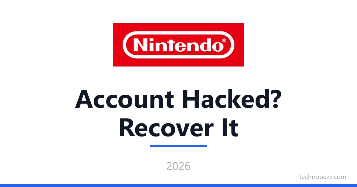 Nintendo Account Hacked? How to Recover It (2026) | Technobezz