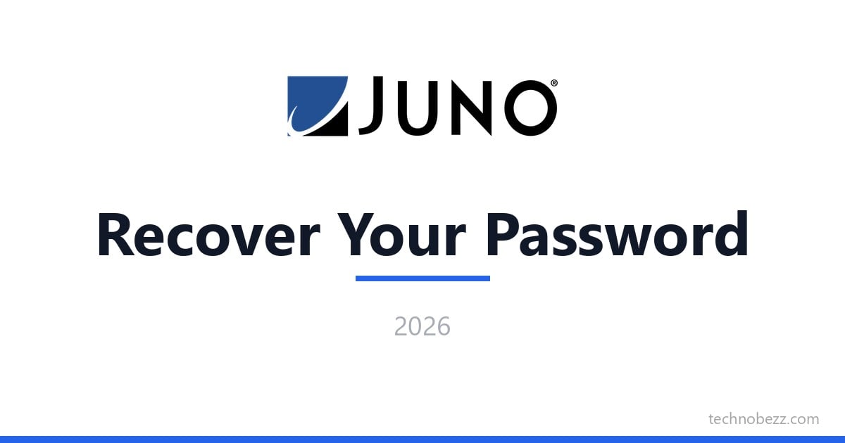 How to Recover Your Juno Email Password (2026) | Technobezz