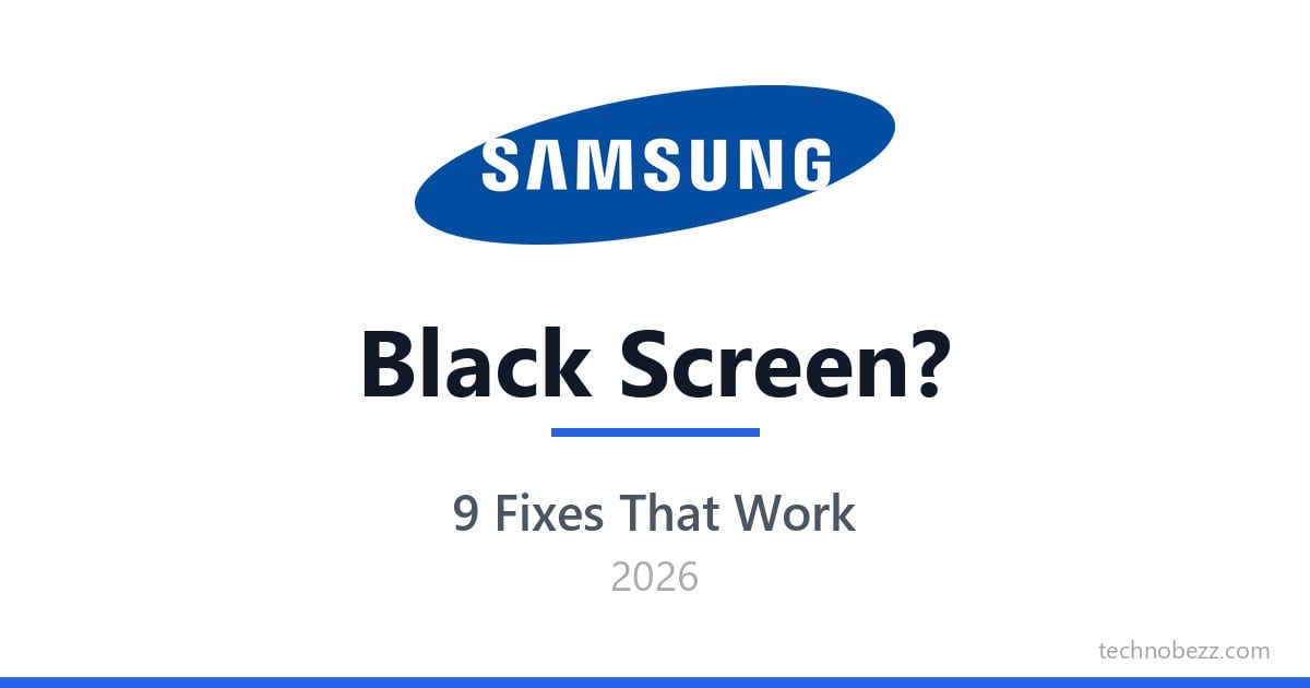 Samsung Galaxy S25 Ultra Black Screen? 9 Ways to Fix It (2026) | Technobezz