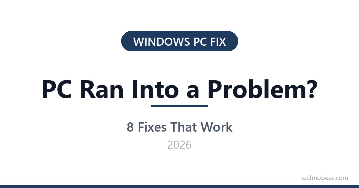Your PC Ran Into a Problem and Needs to Restart on Windows 10 and 11? 8 ...