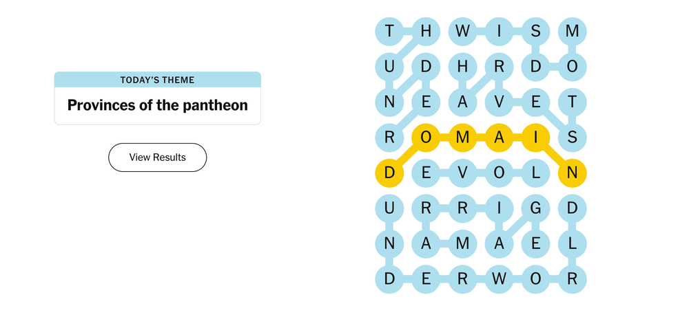 NYT Strands Hints & Answers for Thursday, April 23, 2026 (Puzzle #781 ...