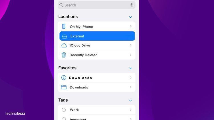 How to Use an External Storage Device with Your iPhone | Technobezz