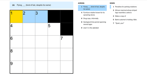 NYT Mini Crossword Hints, Clues and Answers for Tuesday, February 11 ...