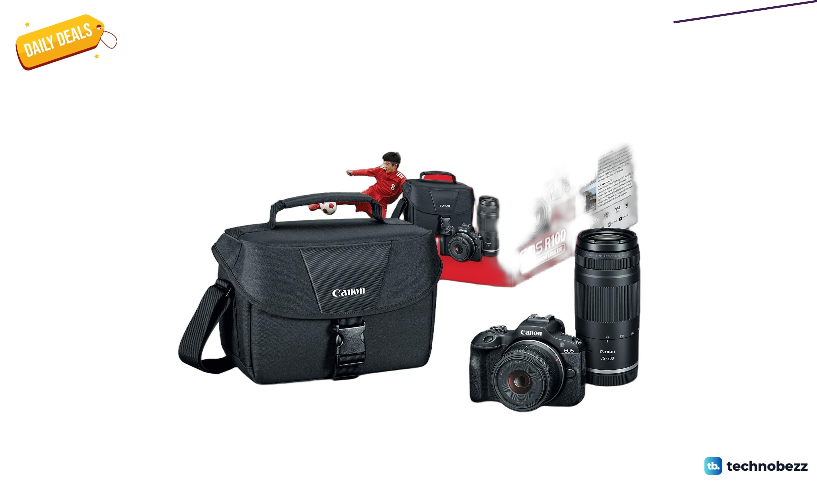 Canon EOS R100 Double Zoom Lens Kit drops to $649 on Amazon | Technobezz