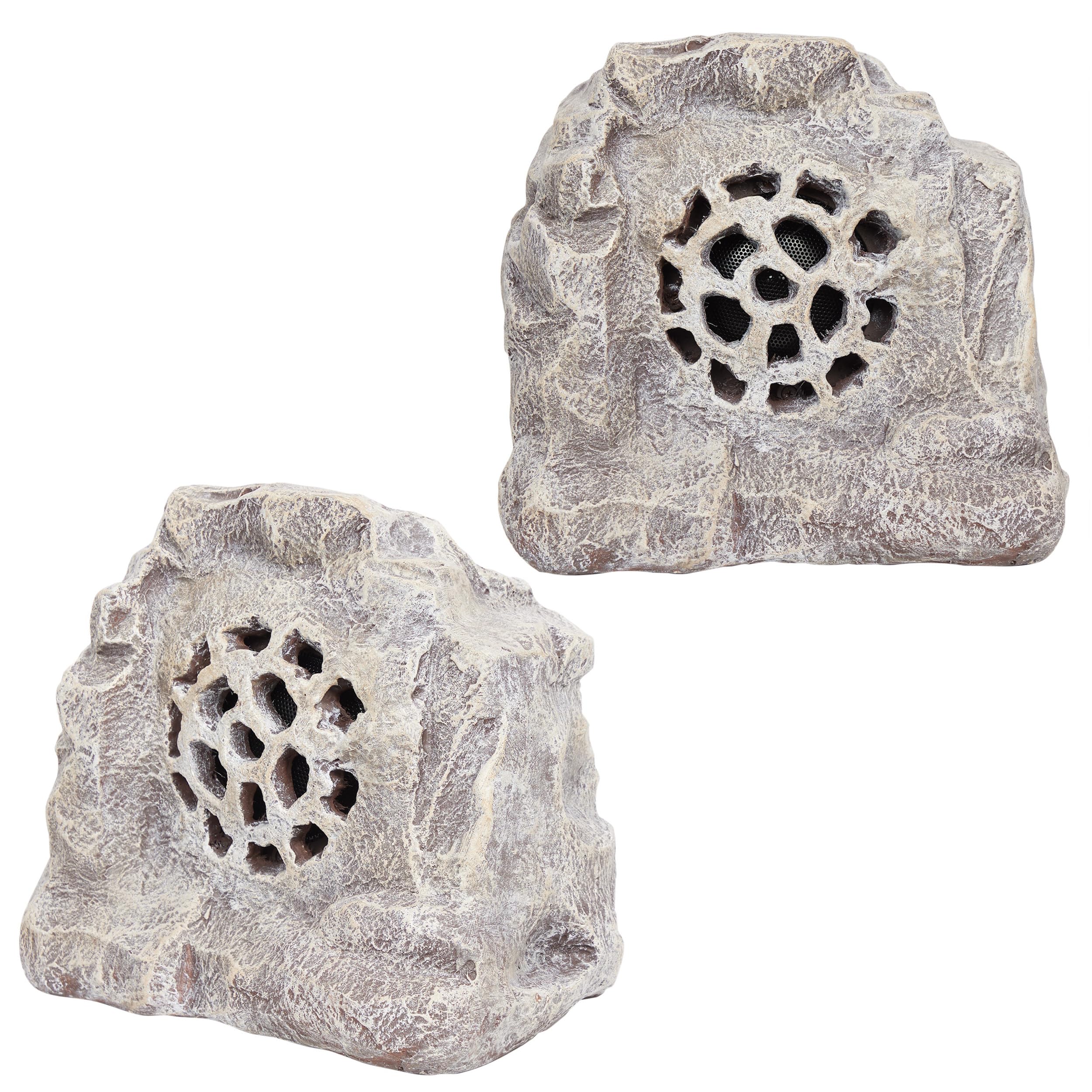 Alpine Corporation 11 inch Weather-Resistant Solar Bluetooth Outdoor ...