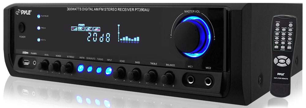 Pyle 300W 4-Channel Home Audio Power Amplifier drops to $127.02 on ...