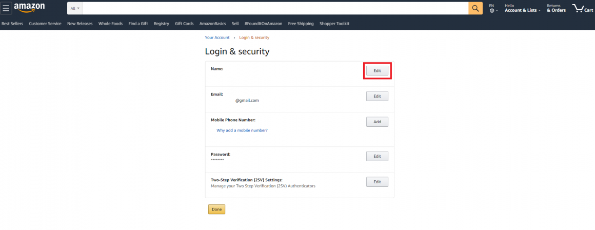 How to Change Your Name on Amazon | Technobezz