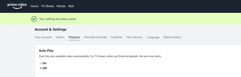 How to disable AutoPlay on Amazon Prime Video | Technobezz
