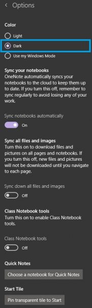 How To Switch To Dark Mode In OneNote On Windows 10 - Technobezz