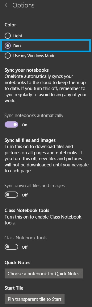 How To Switch To Dark Mode In OneNote On Windows 10 - Technobezz