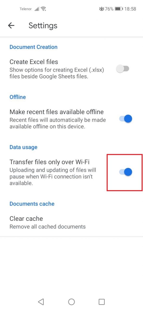How to Manage Data Usage in Google Sheets on Android | Technobezz