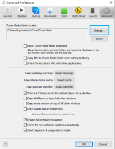 How to Change iTunes Media Folder Location on Windows 10 | Technobezz