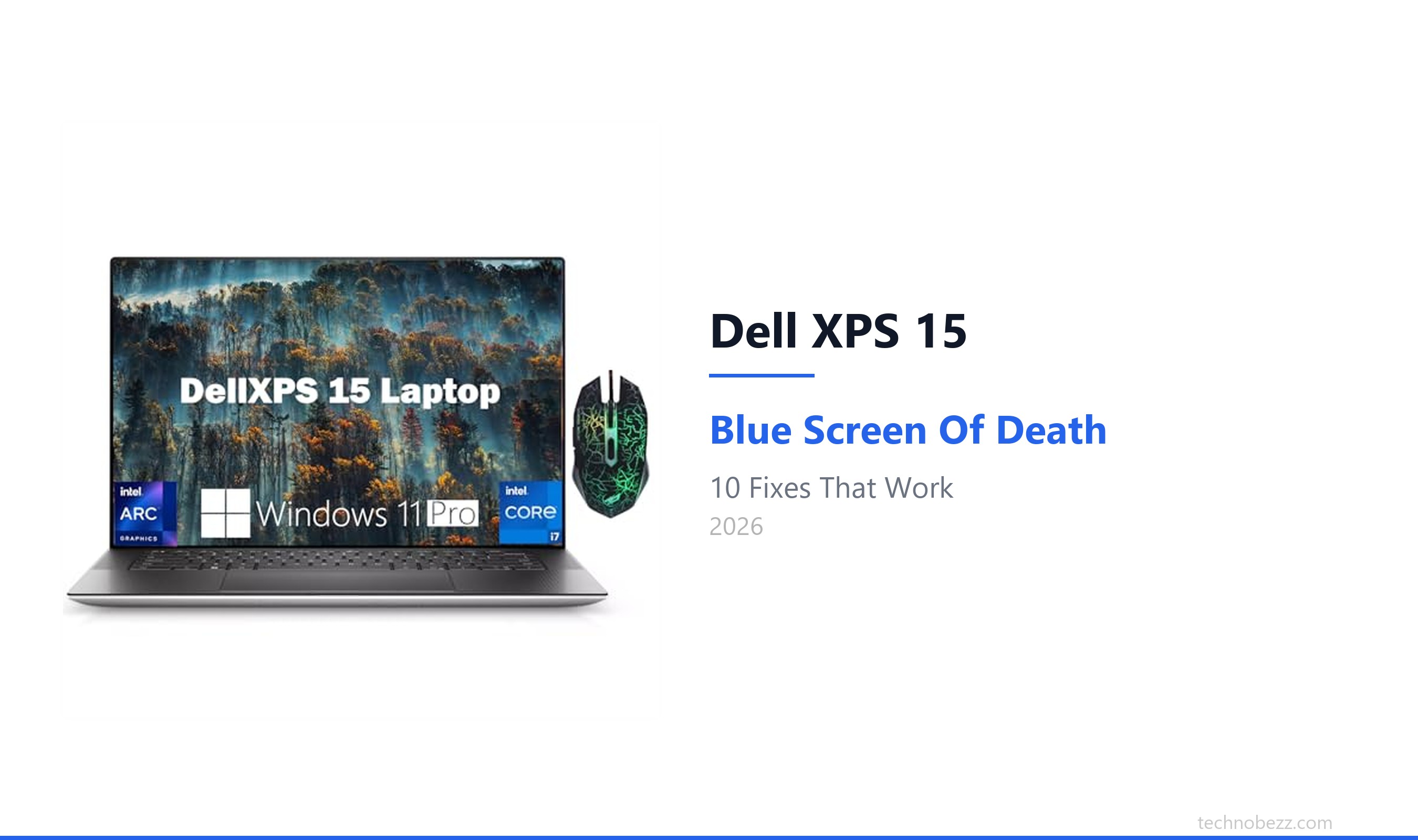 Dell XPS 15 Blue Screen After Update? 10 Fixes | Technobezz
