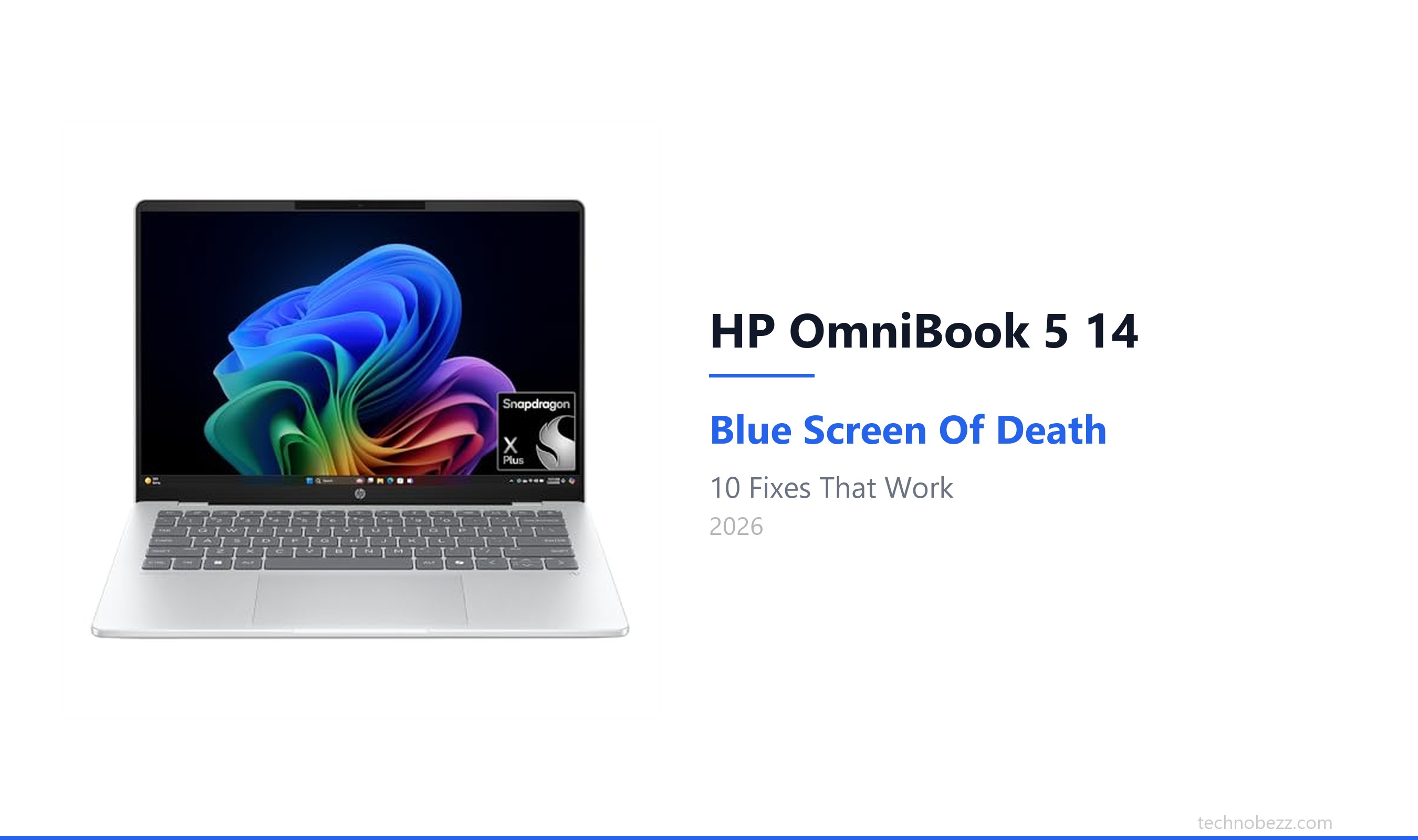 HP OmniBook 5 14 Blue Screen After Update? 10 Fixes | Technobezz