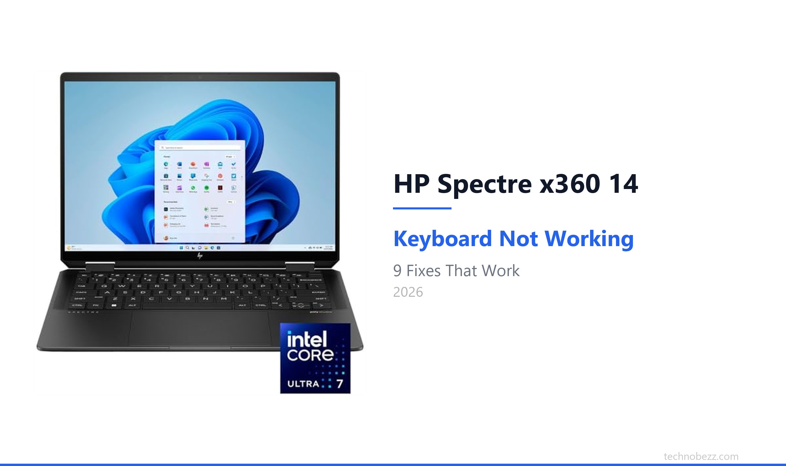 HP Spectre x360 14 Keyboard Unresponsive (9 Solutions) | Technobezz