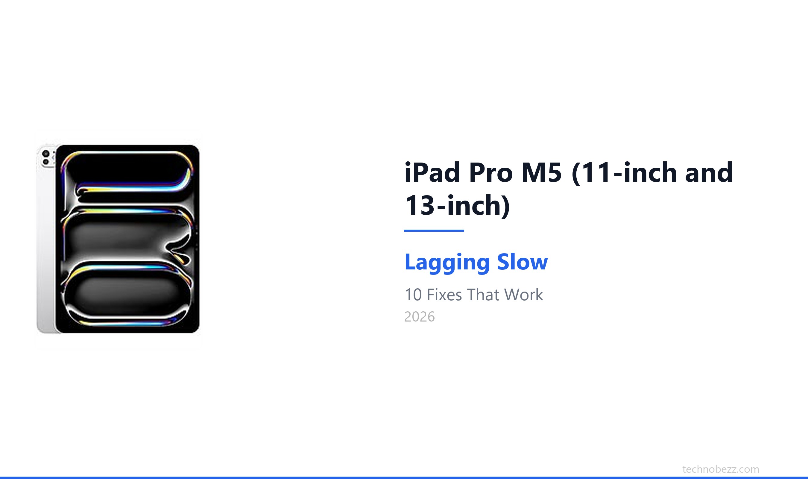 Speed Up Your iPad Pro M5 (11-inch and 13-inch) (10 Ways That Work ...