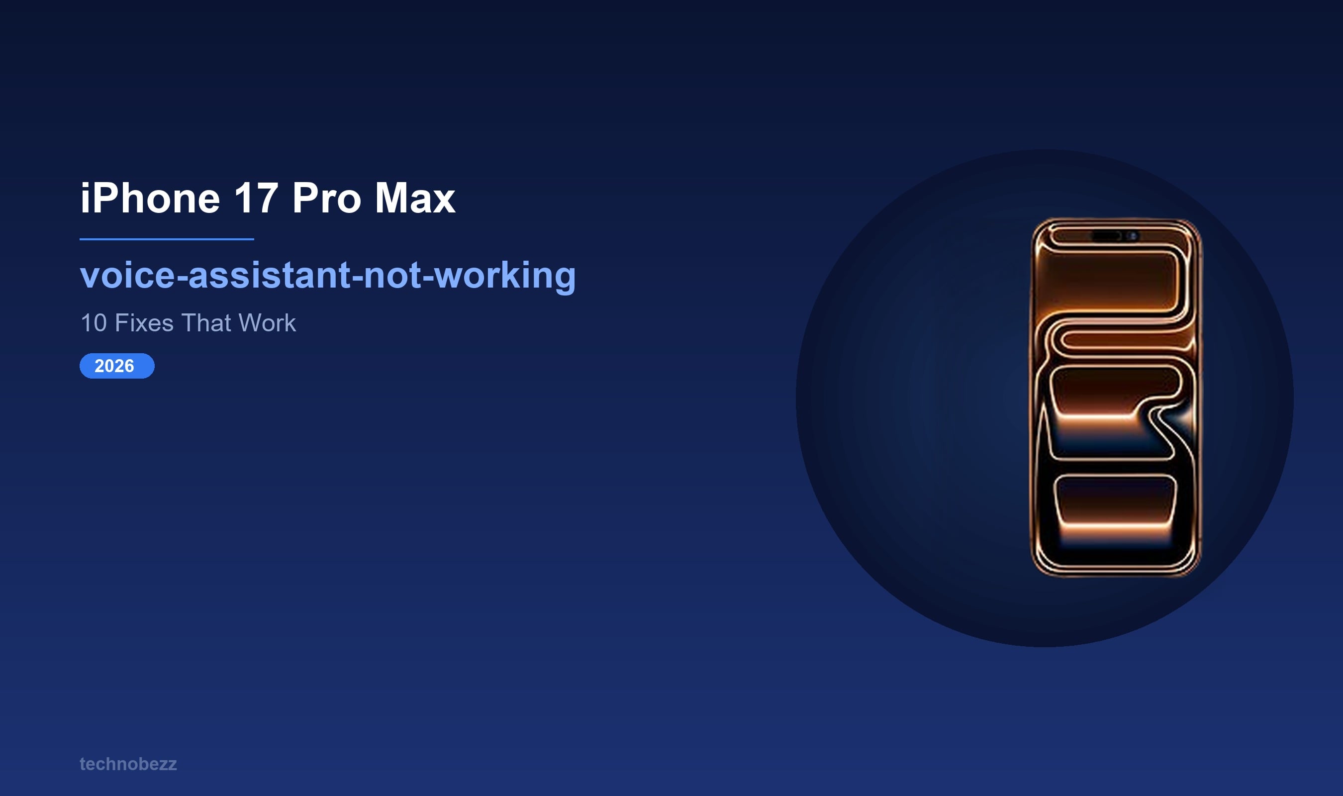 iPhone 17 Pro Max Hey Siri or Google Assistant Not Responding? 10 Fixes ...