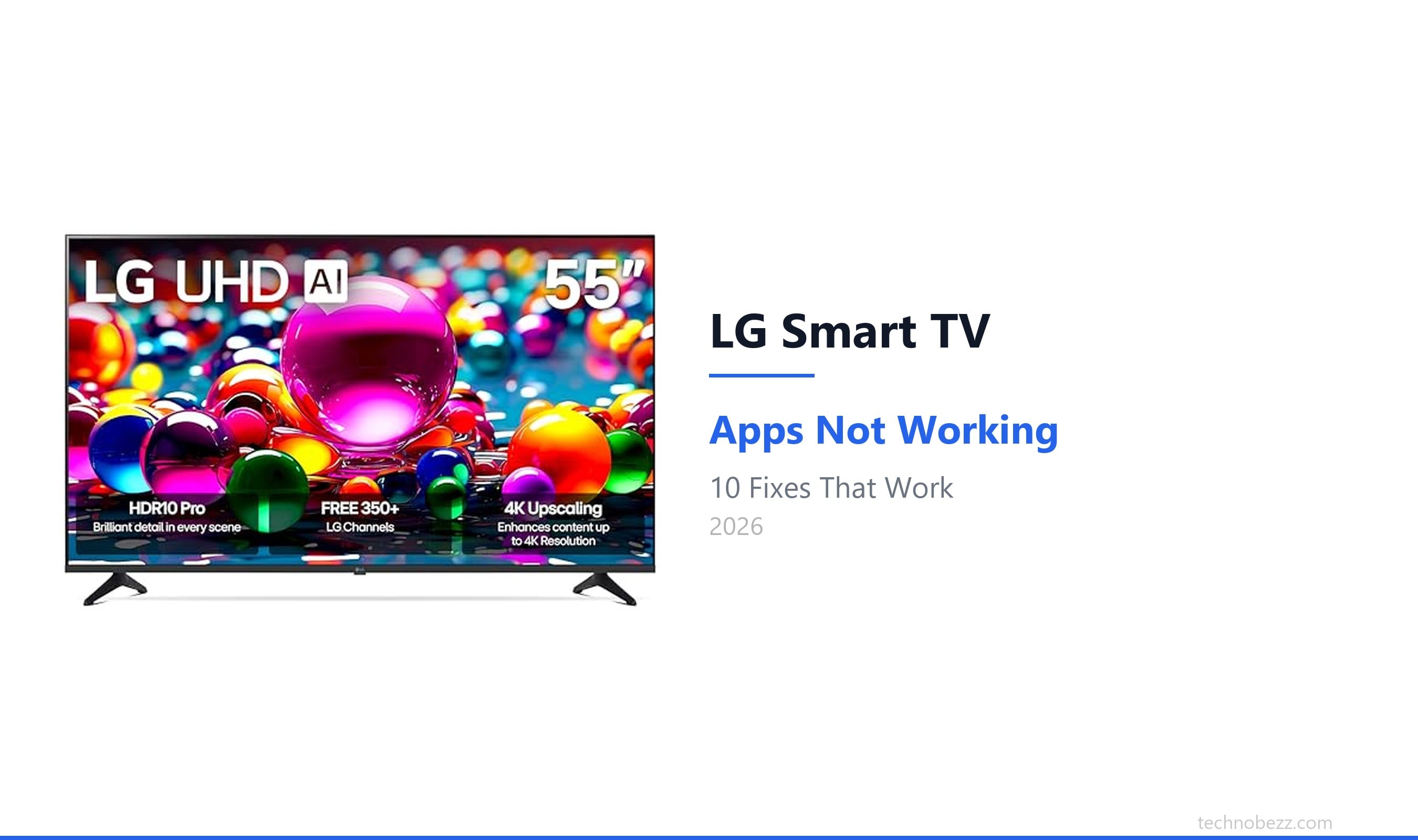 LG Smart TV Apps Won't Load? 10 Fixes | Technobezz