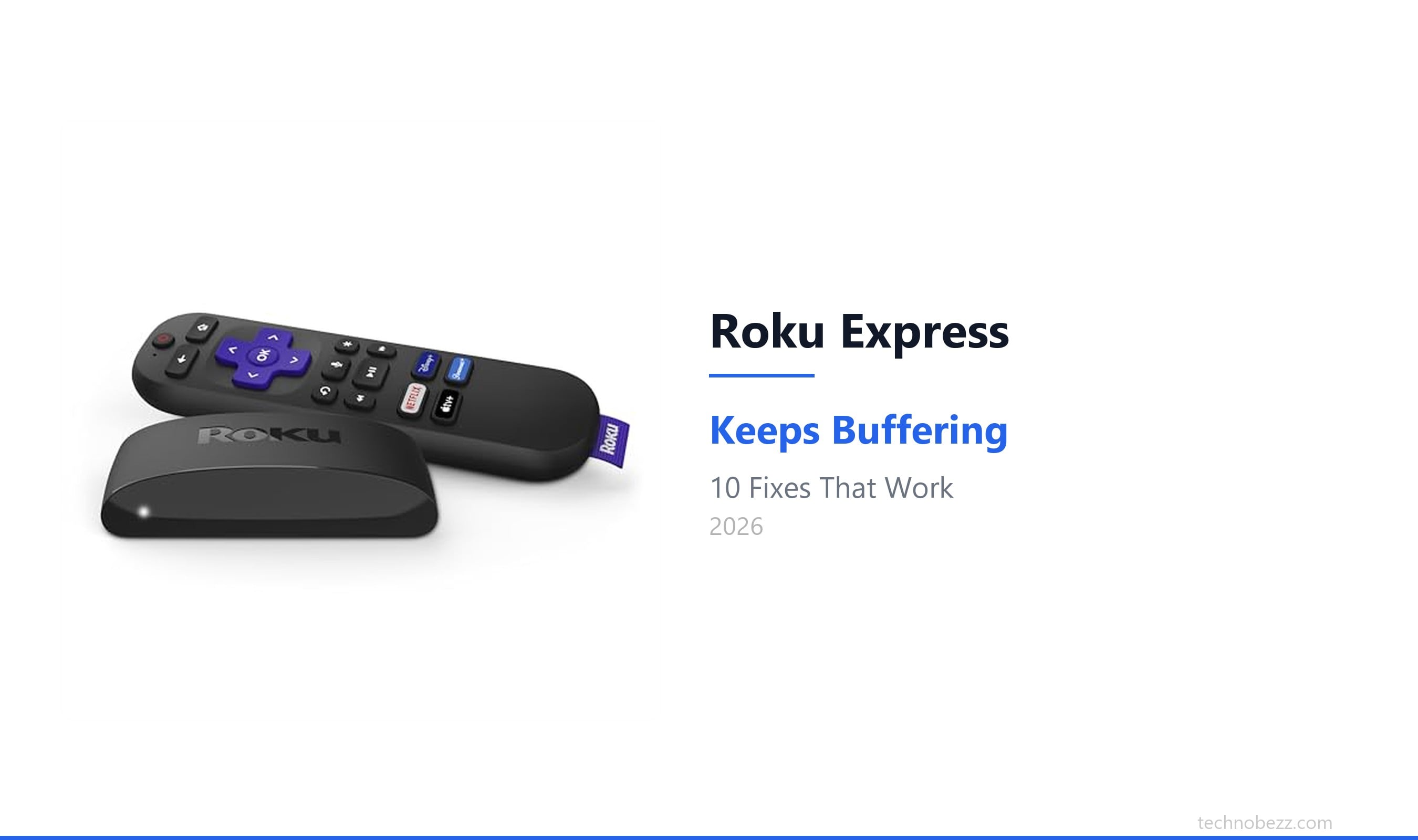 Roku Express Slow Streaming? 10 Fixes | Technobezz
