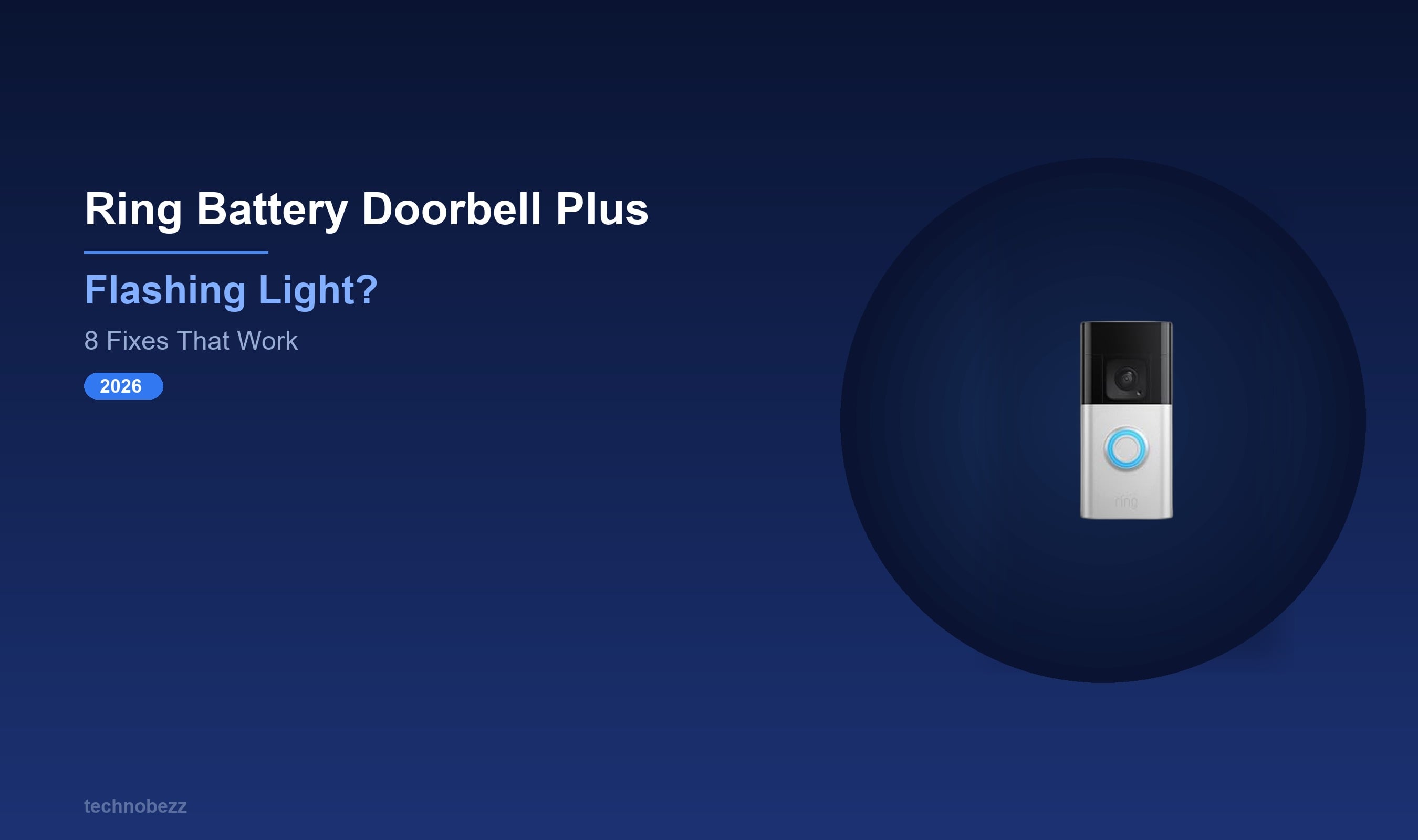 What Each Ring Battery Doorbell Plus Light Color Means and How to Fix ...