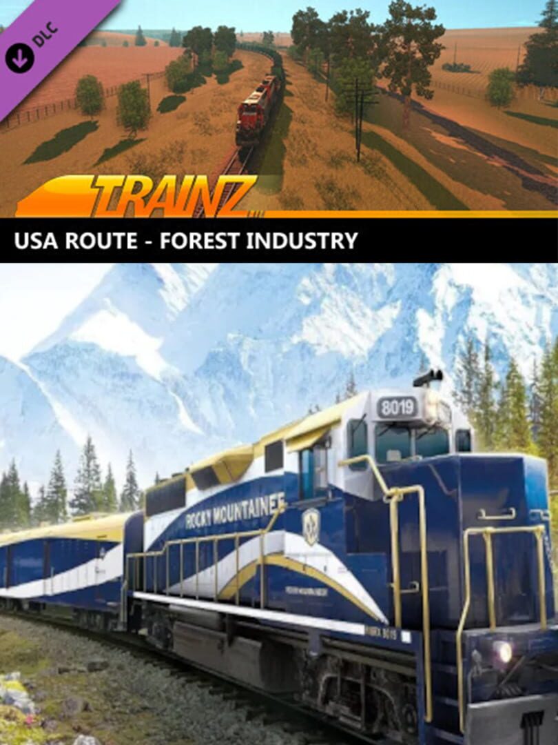Trainz Railroad Simulator 2019: USA Route - Forest Industry Server ...