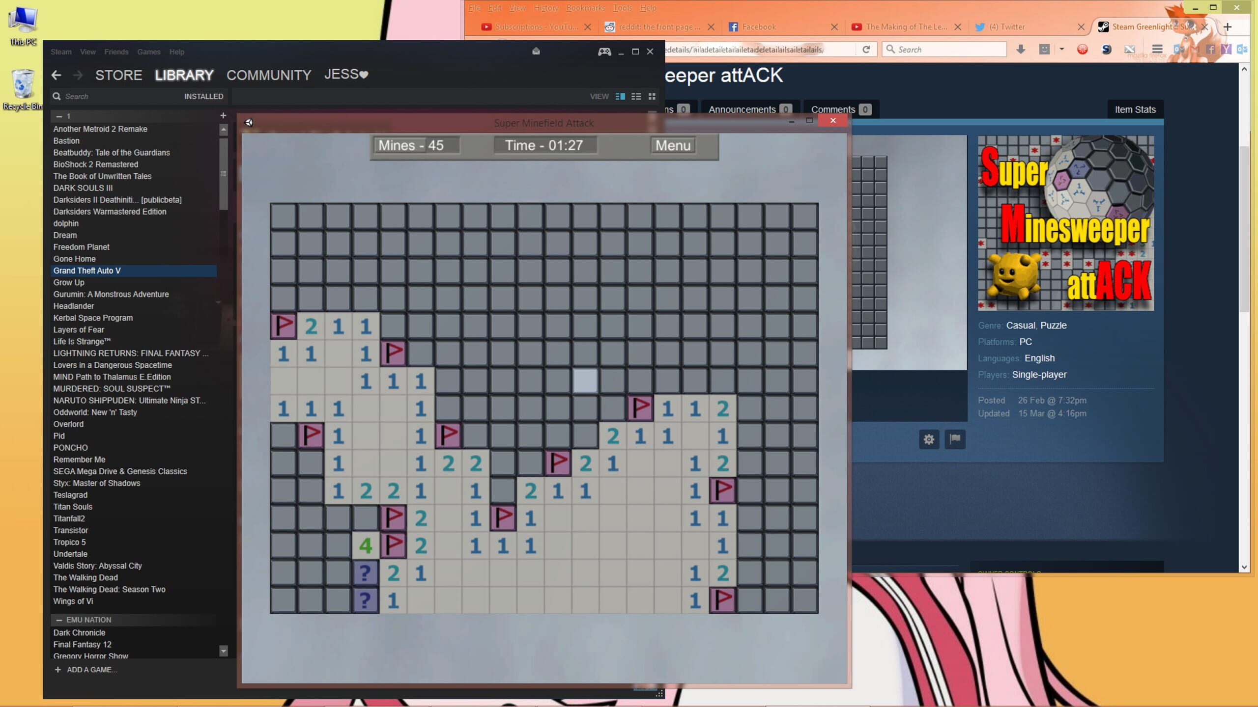 Super Minesweeper Attack Server Status Is Super Minesweeper Attack