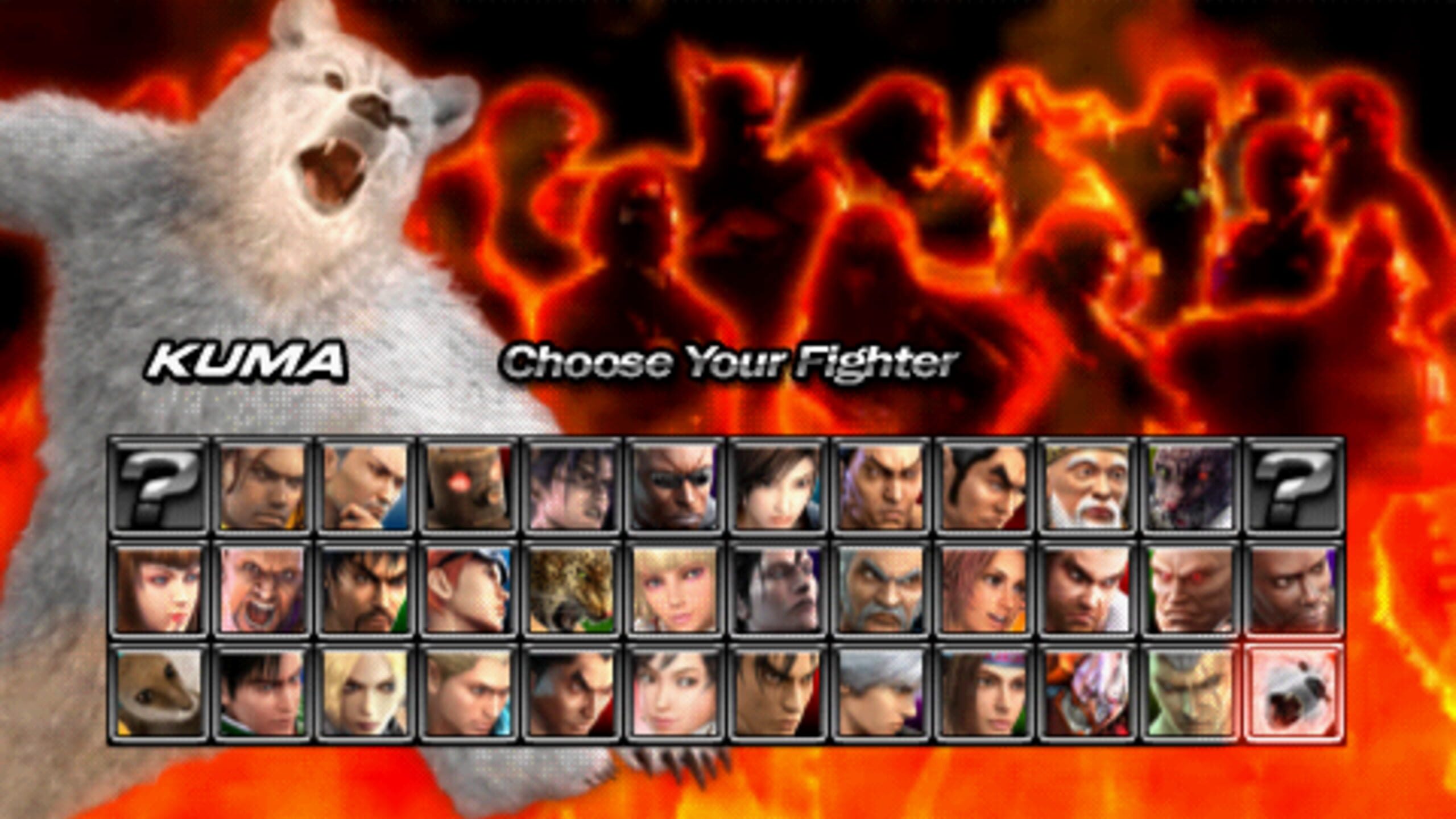 Tekken 5 Dark Resurrection Characters