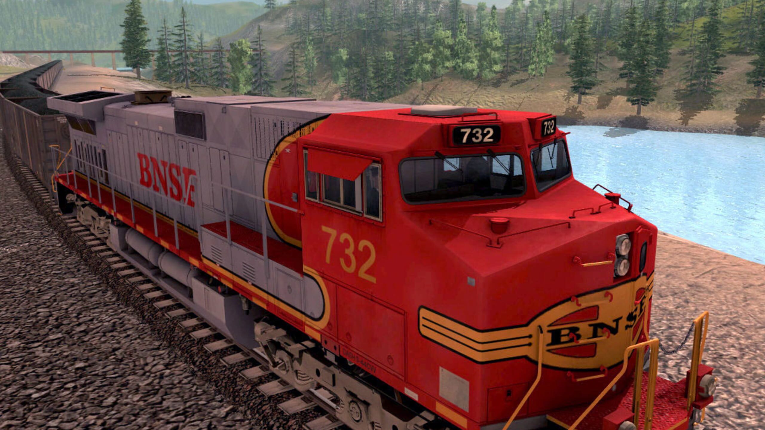 Trainz Railroad Simulator 2019: BNSF GE Dash-9 44CW Warbonnet Server ...